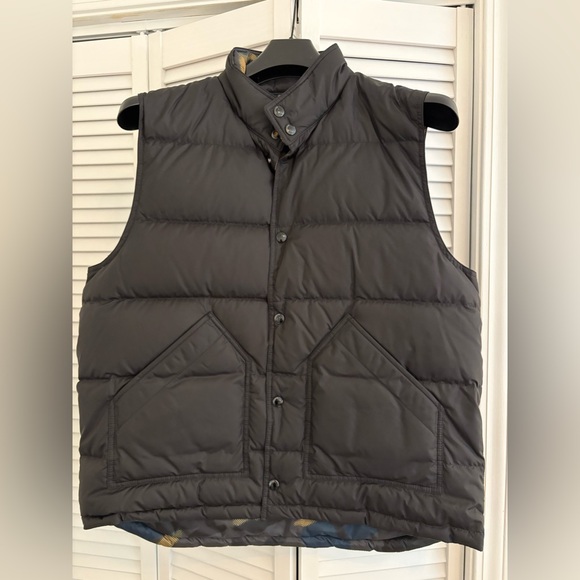 Coach | Jackets & Coats | Coach Mens Blackgray Camo Reversible Down ...
